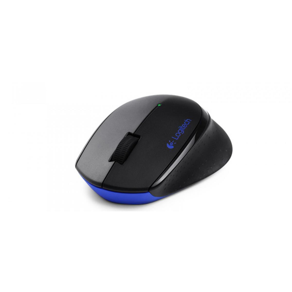 Logitech Wireless Keyboard & Mouse Combo, MK345, Black, USB Receiver ...